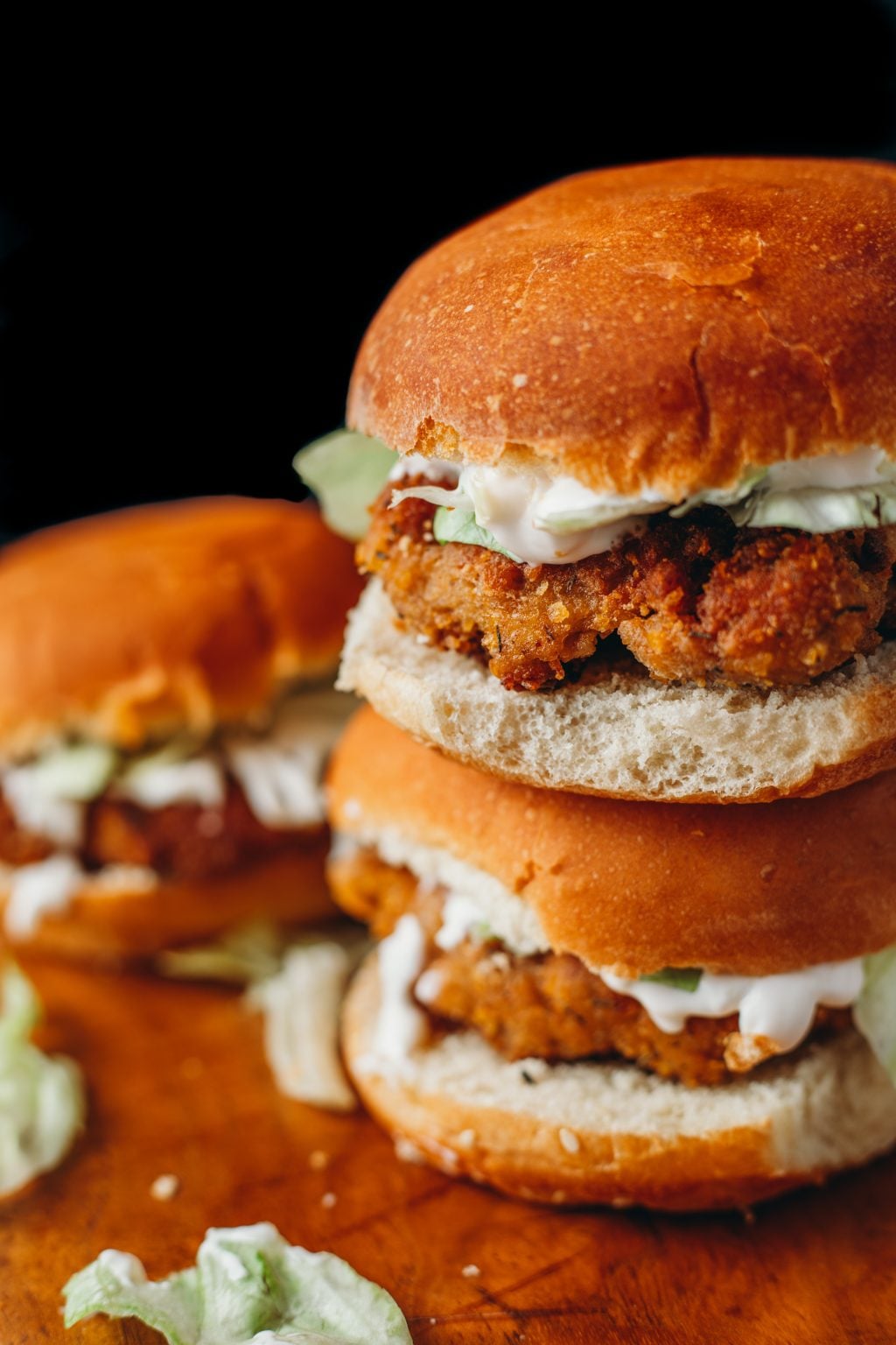 Vegan Seitan McChicken Sandwich (Copycat Recipe!) - Liv B.